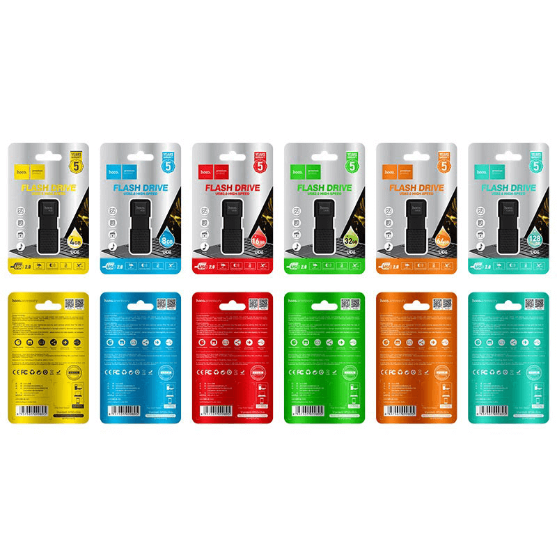 Hoco Zinc Alloy 16GB USB 2.0 Flash Drive - Fast Portable Memory Stick ...