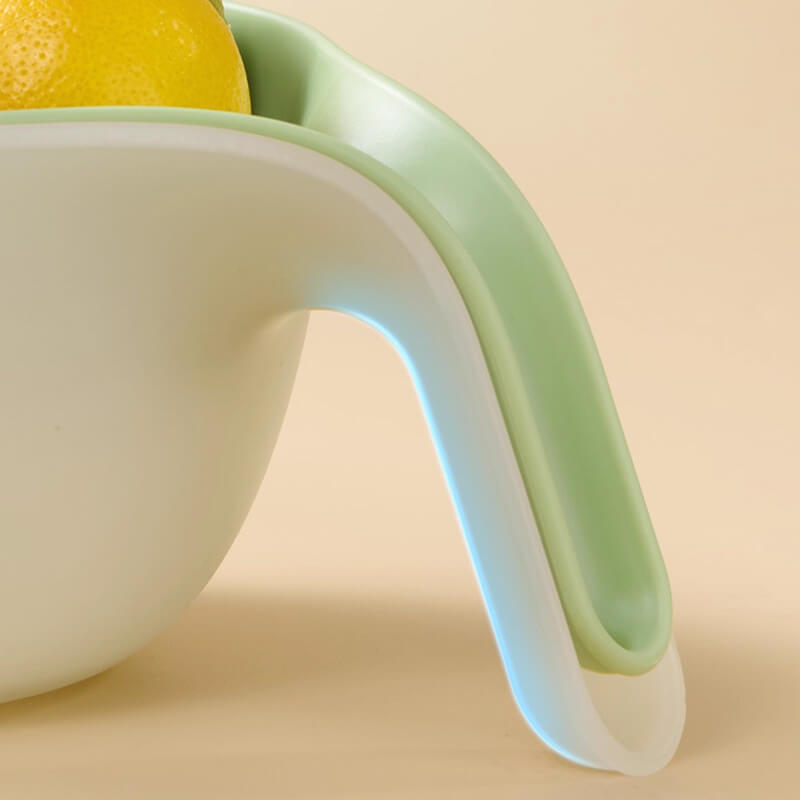 Dual Layer Kitchen Colander Strainer for Blanching Draining and Storage ...